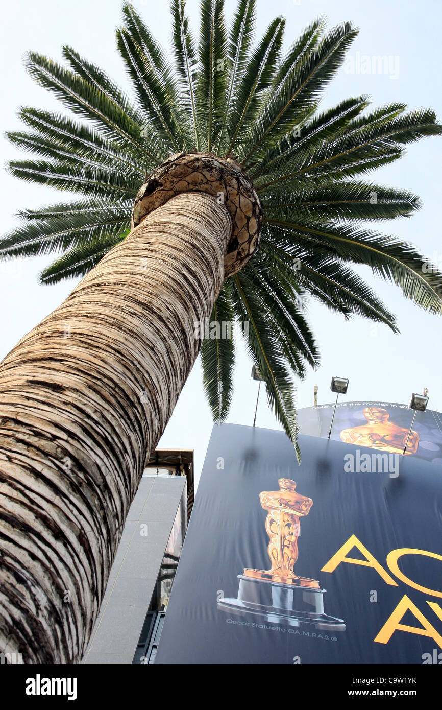 THE ACADEMY AWARDS SIGNAGE THE 84TH ACADEMY AWARDS SET UP HOLLYWOOD LOS ...