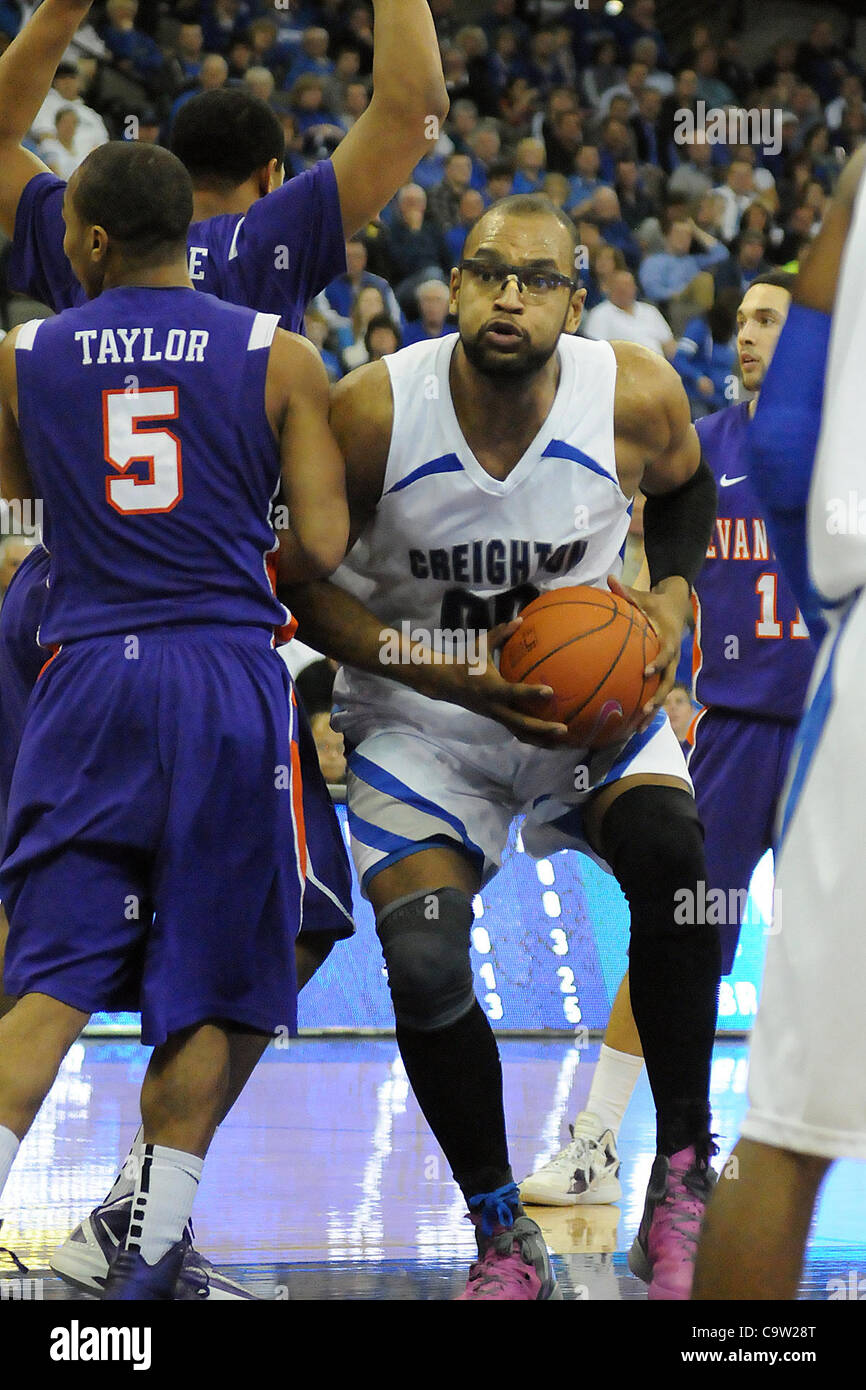 Feb. 21, 2012 - Omaha, Nebraska, U.S - Creighton center Gregory ...