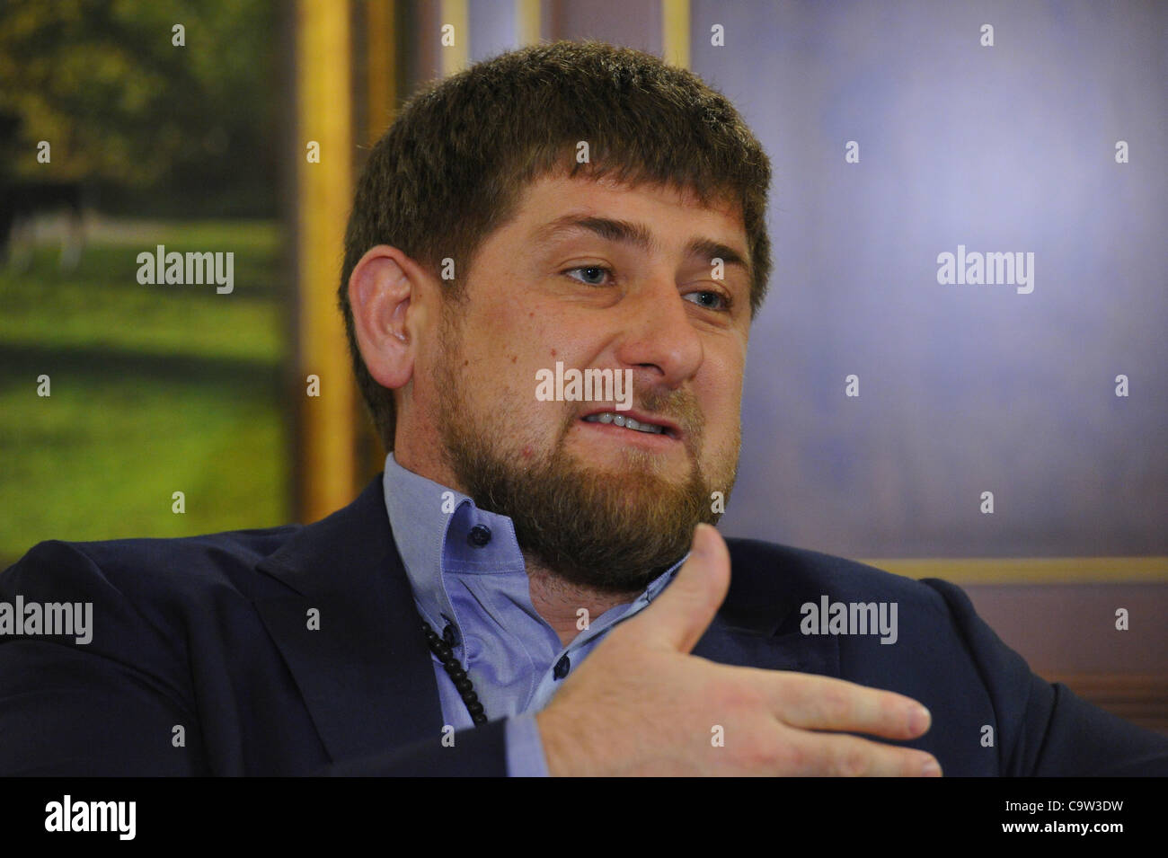 Feb. 7, 2012 - Terrible, Russia - February 06,2912. Pictured: President ...
