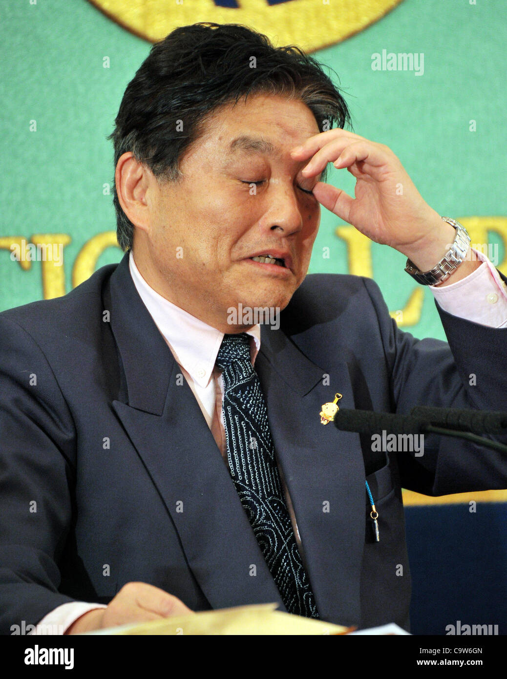 February 22, 2012, Tokyo, Japan - Mayor Takashi Kawamura of Nagoya ...