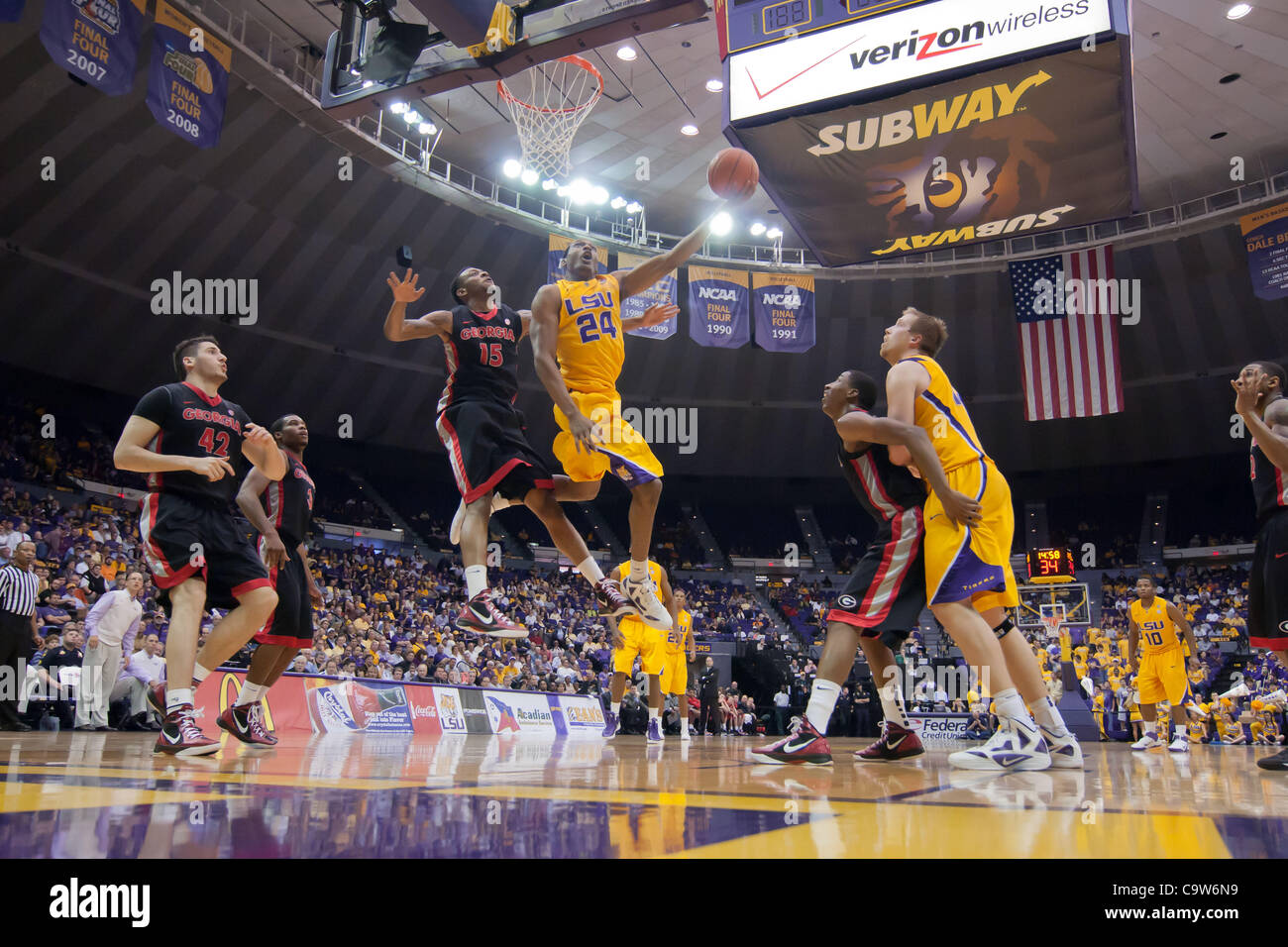 Feb. 22, 2012 - Baton Rouge, Louisiana, United States of America - LSU ...