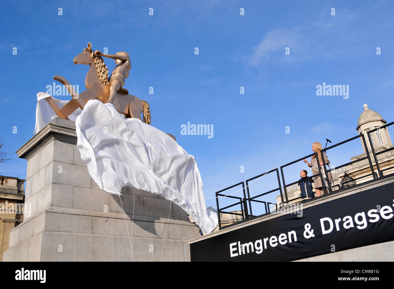London, UK. 23 Feb, 2012. Sculpture Powerless Structures Fig 101 by ...