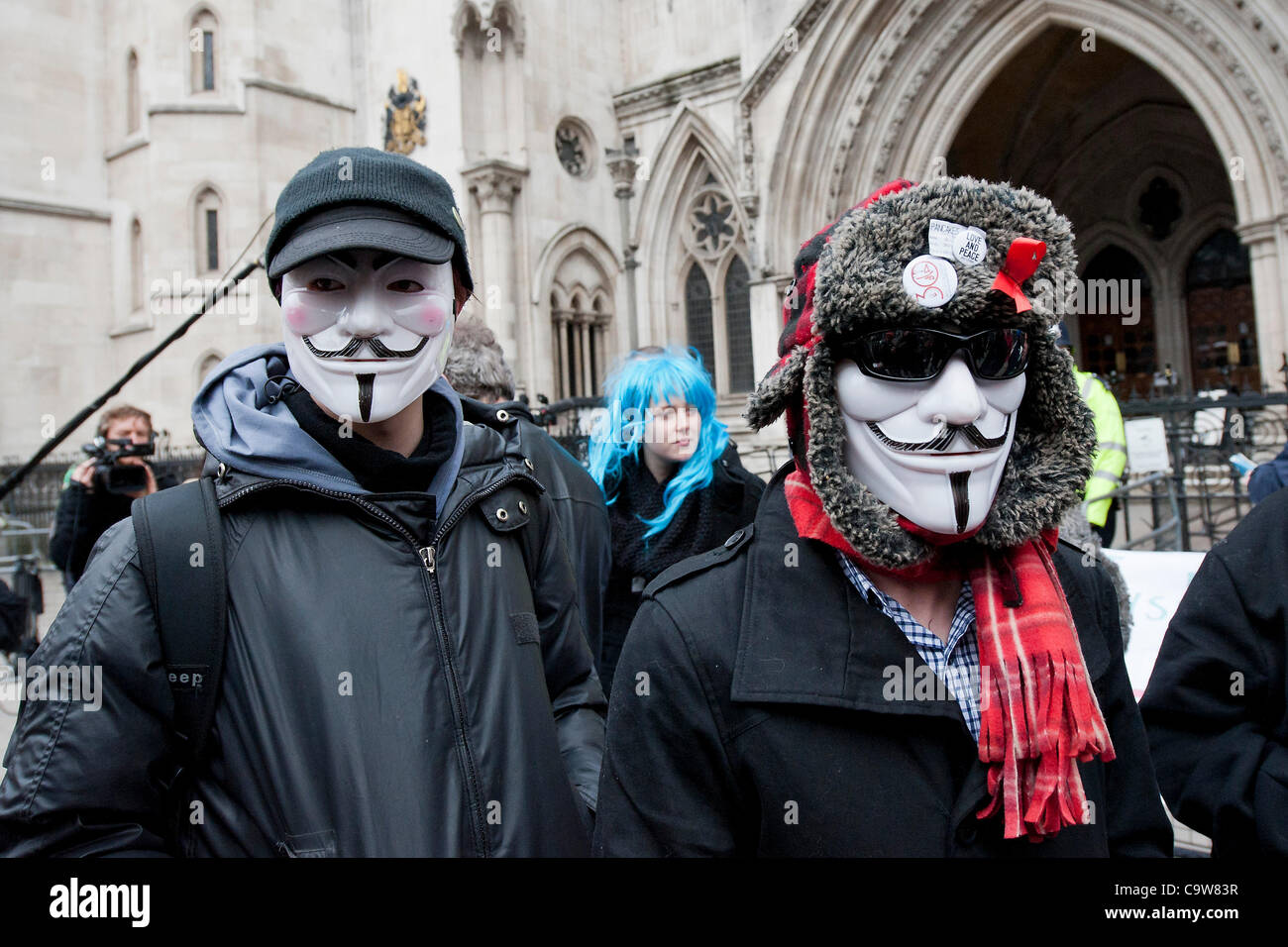 Occupy London, represented by Tammy Samede, George Barda , Daniel ...
