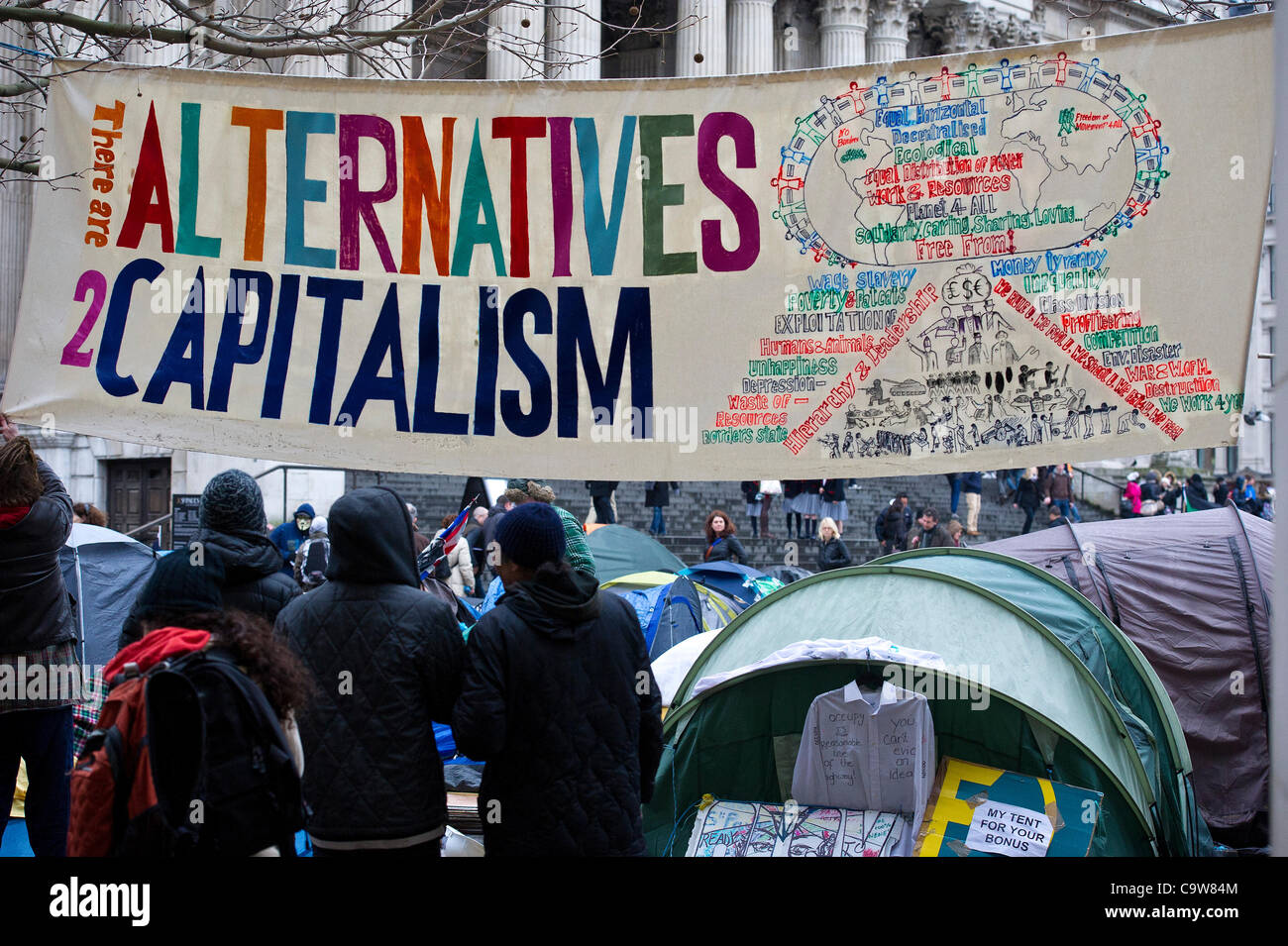Anti capitalism signs hi-res stock photography and images - Alamy