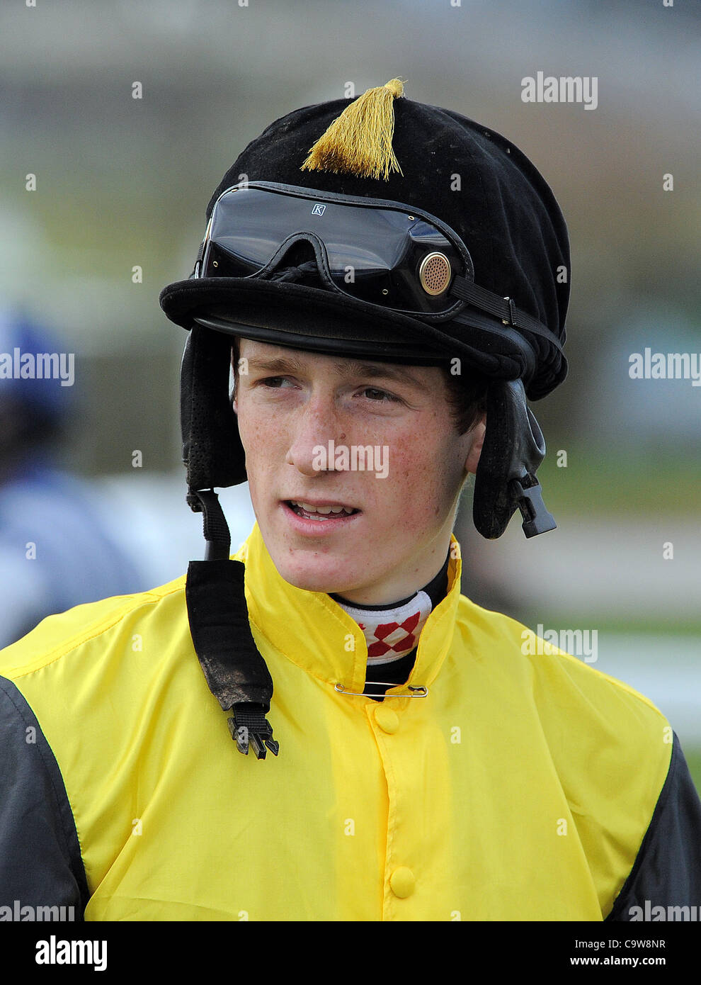 SAM TWISTON-DAVIES JOCKEY WETHERBY RACECOURSE WETHERBY ENGLAND 21 ...