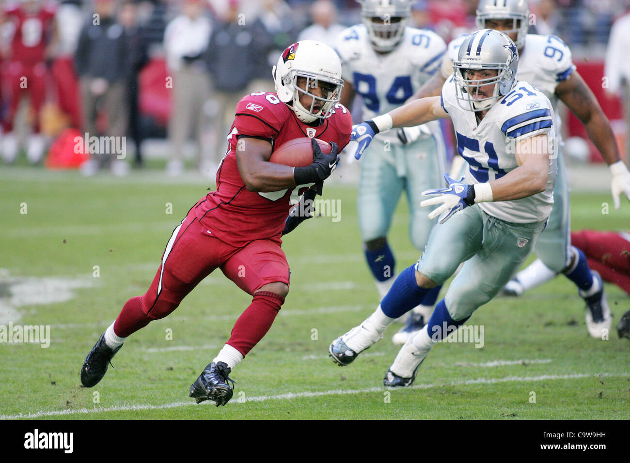 Dec. 6, 2011 - Glendale, Arizona, U.S - Arizona Cardinals running back ...