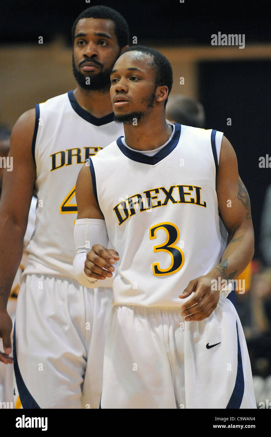 Feb. 22, 2012 - Philadelphia, Pennsylvania, U.S - Drexel Dragons guard ...