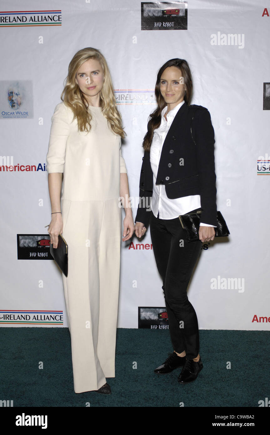 Feb. 24, 2012 - Hollywood, California, U.S. - Brit Marling and Morgan ...