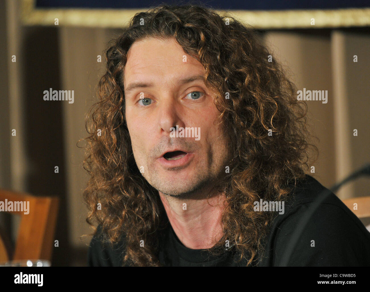 February 24, 2012, Tokyo, Japan - Erwin Vermeulen, a Dutch activist ...