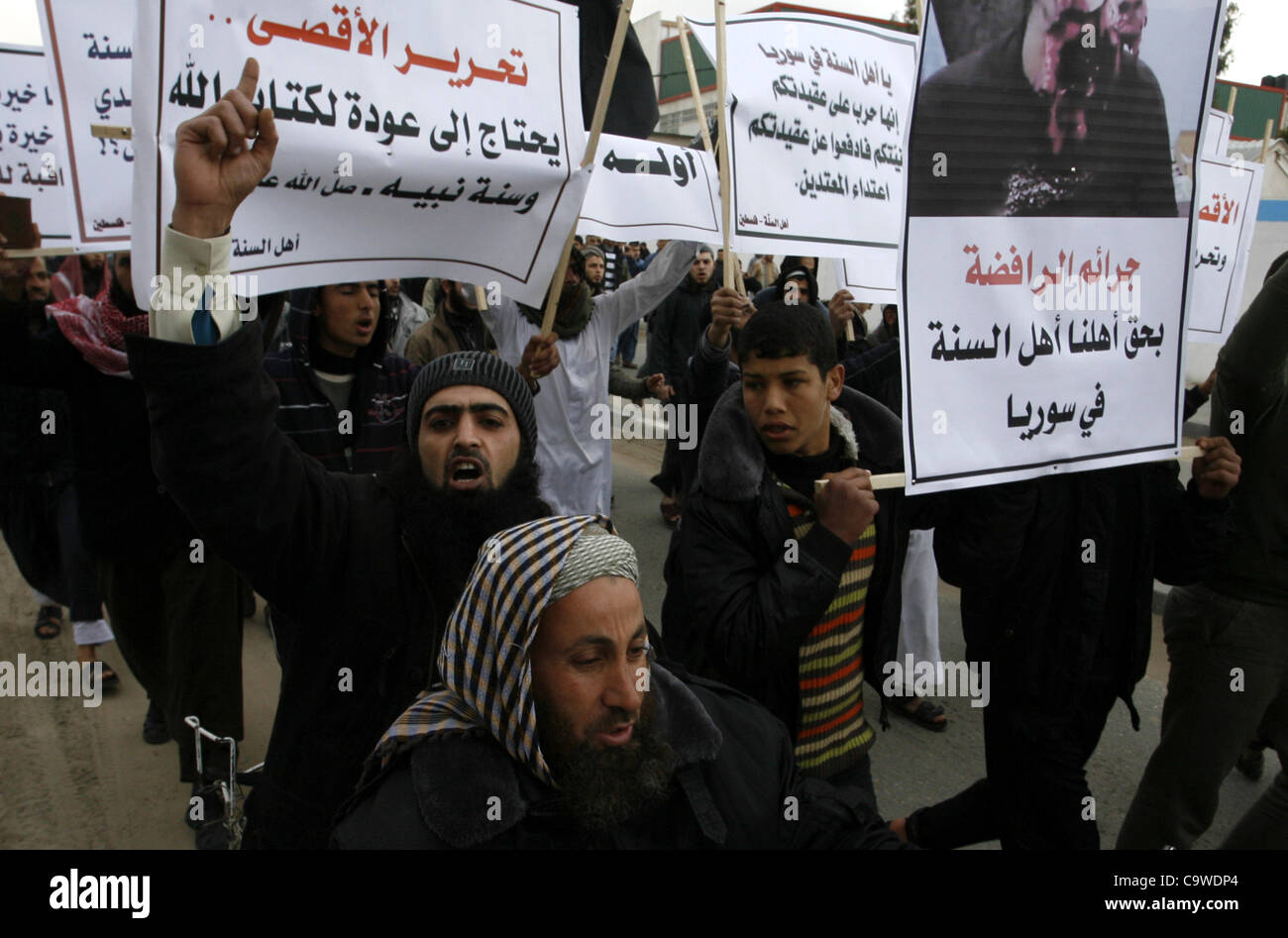 Feb. 24, 2012 - Rarah, Occupied Palestinian Territory - A Palestinian ...