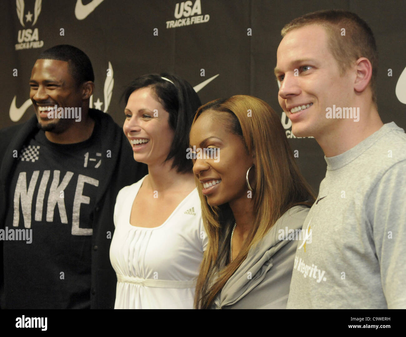 Feb. 24, 2012 - Albuquerque, NM, U.S. - Greg Sorber -- David Oliver ...