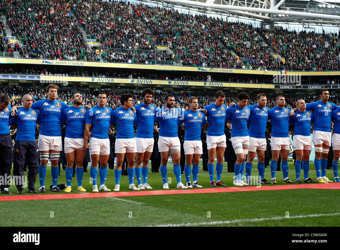 Rugby dublin stadium 2012 hi-res stock photography and images - Alamy
