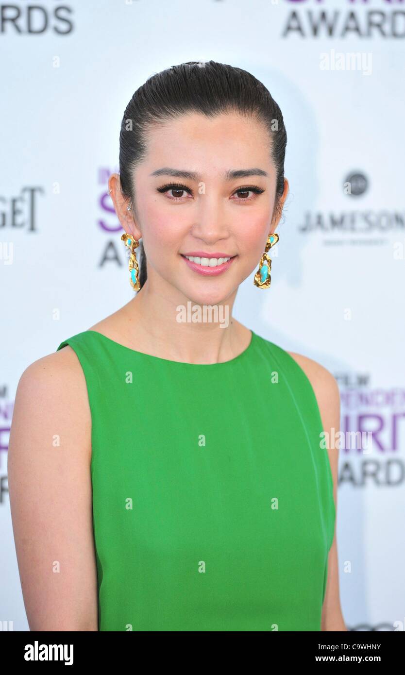 Bingbing Li at arrivals for 2012 Film Independent Spirit Awards ...