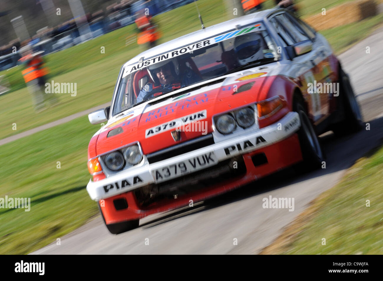 Rally stage at stoneleigh park hi-res stock photography and images - Alamy
