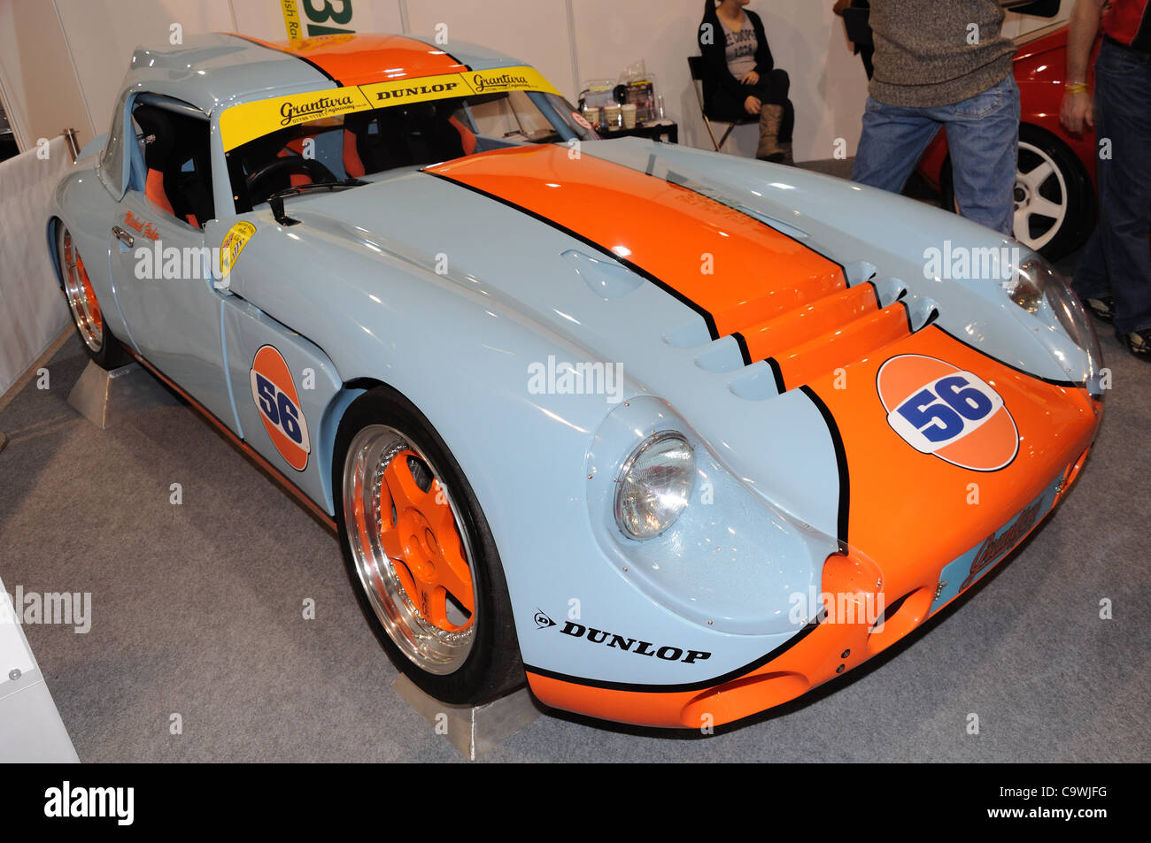 25th Feb 2012 - Stoneleigh Park, Coventry, UK. A TVR Tuscan Challenge ...