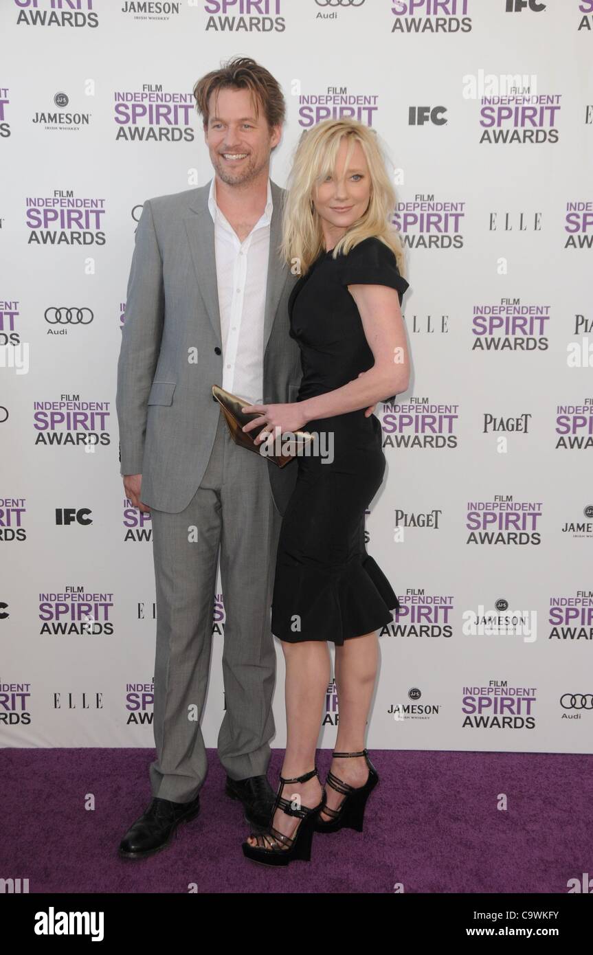James Tupper; Anne Heche at arrivals for 2012 Film Independent Spirit ...