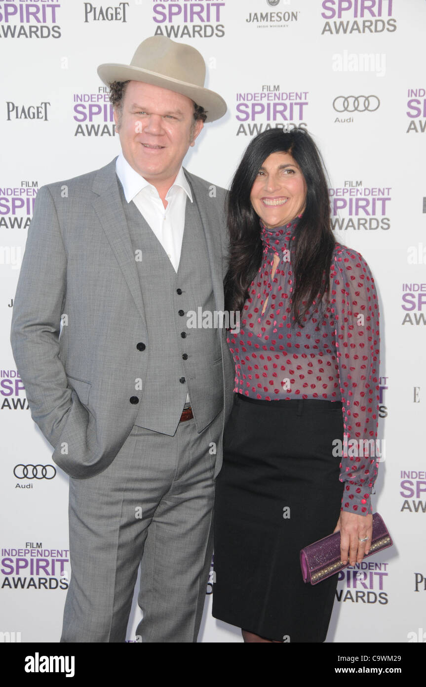 Feb. 25, 2012 - Los Angeles, California, U.S. - John C. Reilly, Alison ...