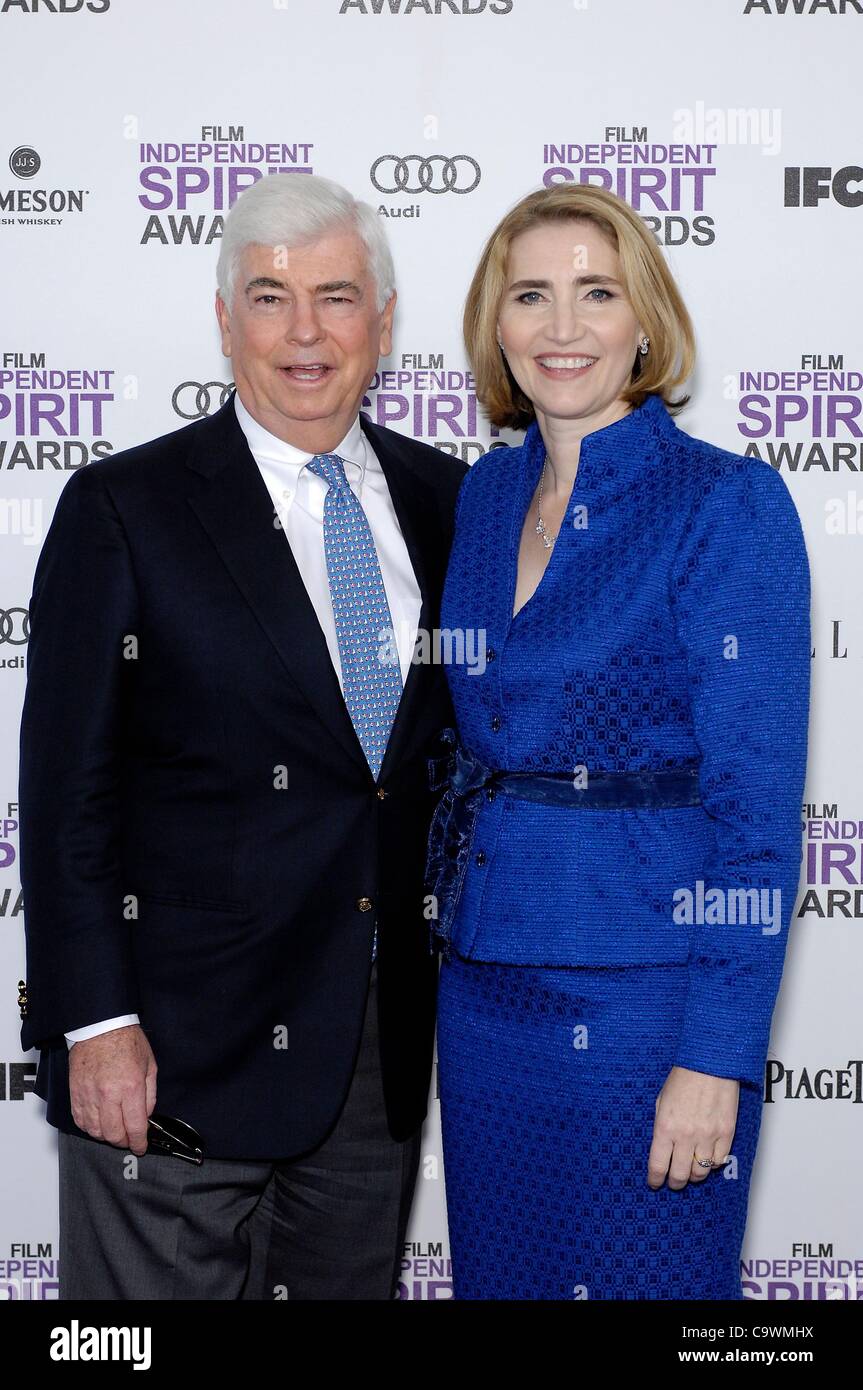 Chris Dodd at arrivals for 2012 Film Independent Spirit Awards ...