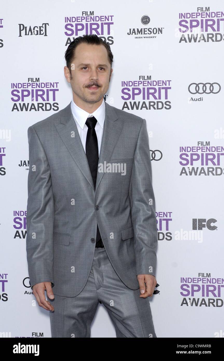 Giovanni Ribisi at arrivals for 2012 Film Independent Spirit Awards ...