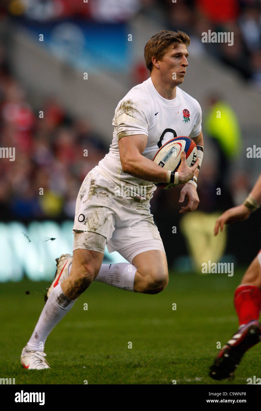 DAVID STRETTLE ENGLAND RU TWICKENHAM MIDDLESEX ENGLAND 25 February 2012 ...