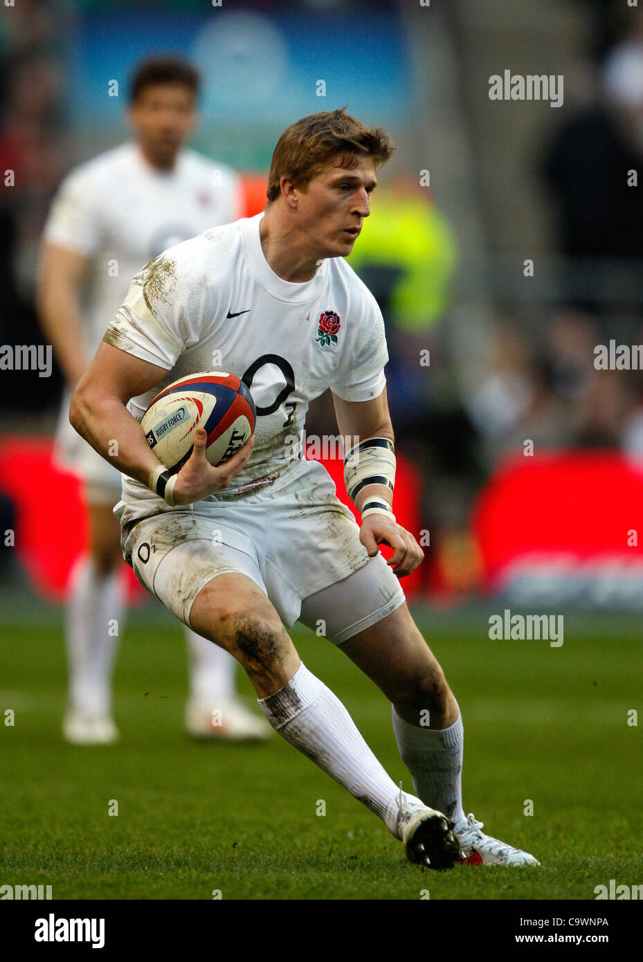 DAVID STRETTLE ENGLAND RU TWICKENHAM MIDDLESEX ENGLAND 25 February 2012 ...