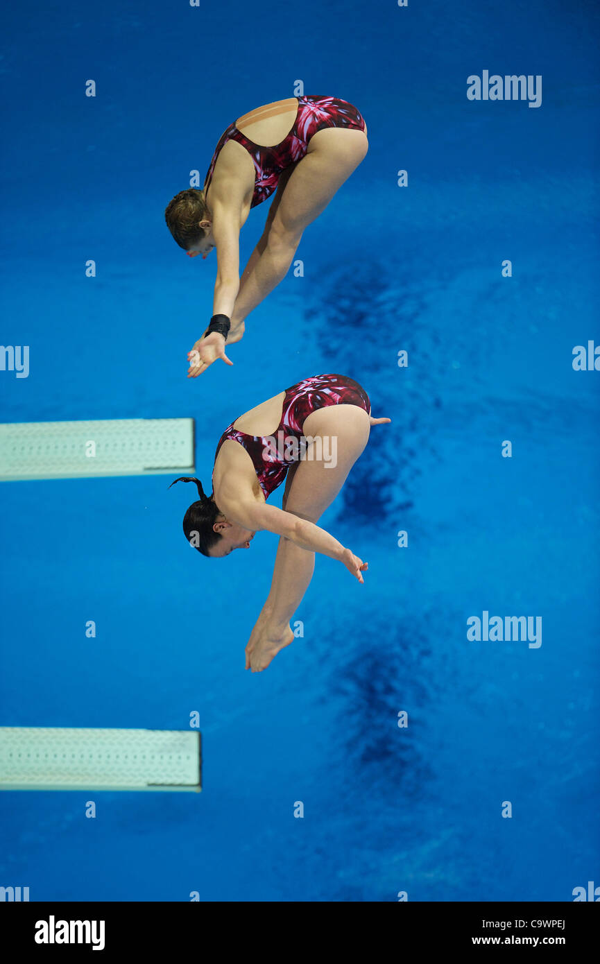 London, England, 12-02-25. Alicia BLAGG and Rebecca GALLANTREE (GBR ...