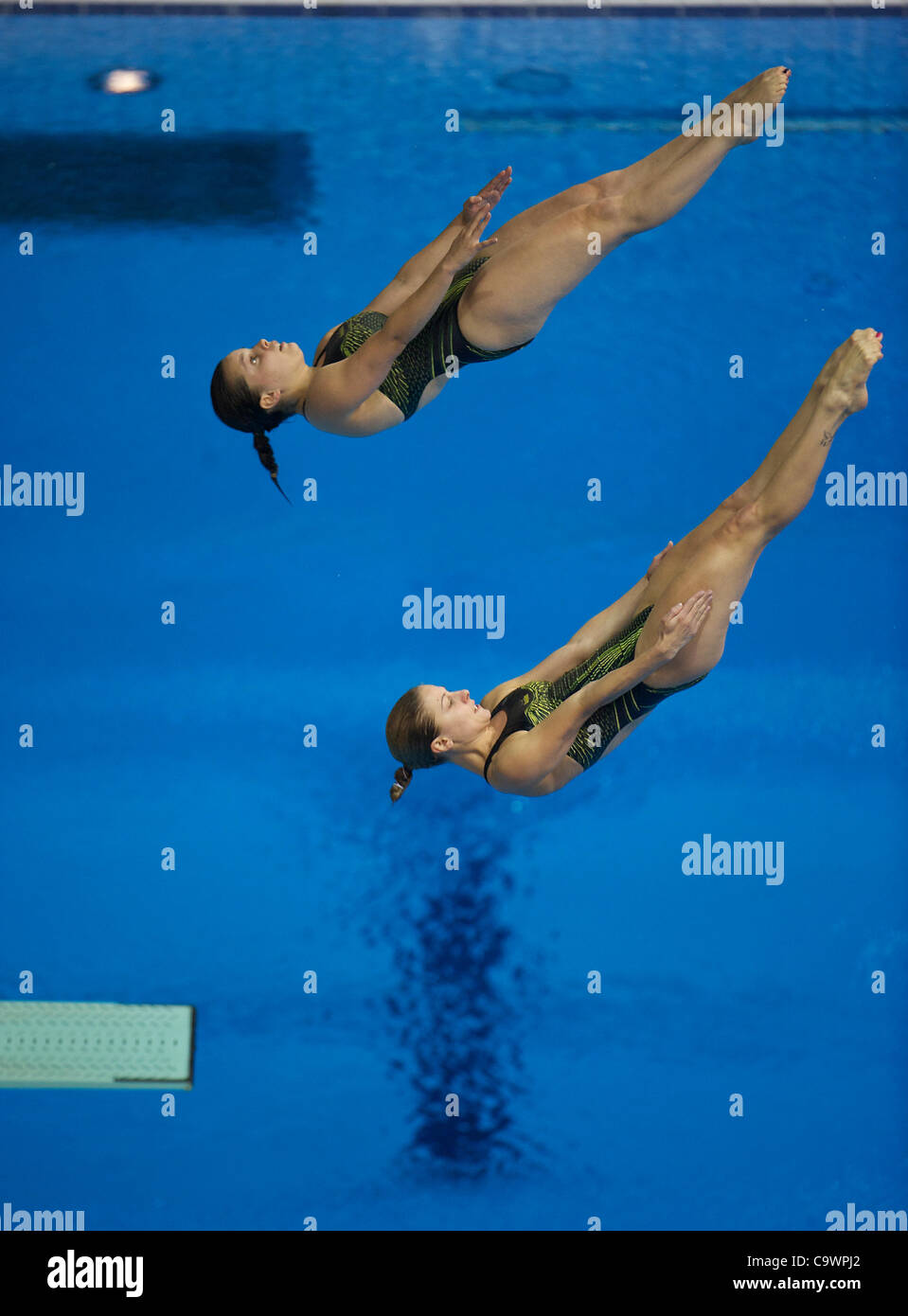London, England, 12-02-25. Anabelle SMITH and Sharleen STRATTON (AUS ...