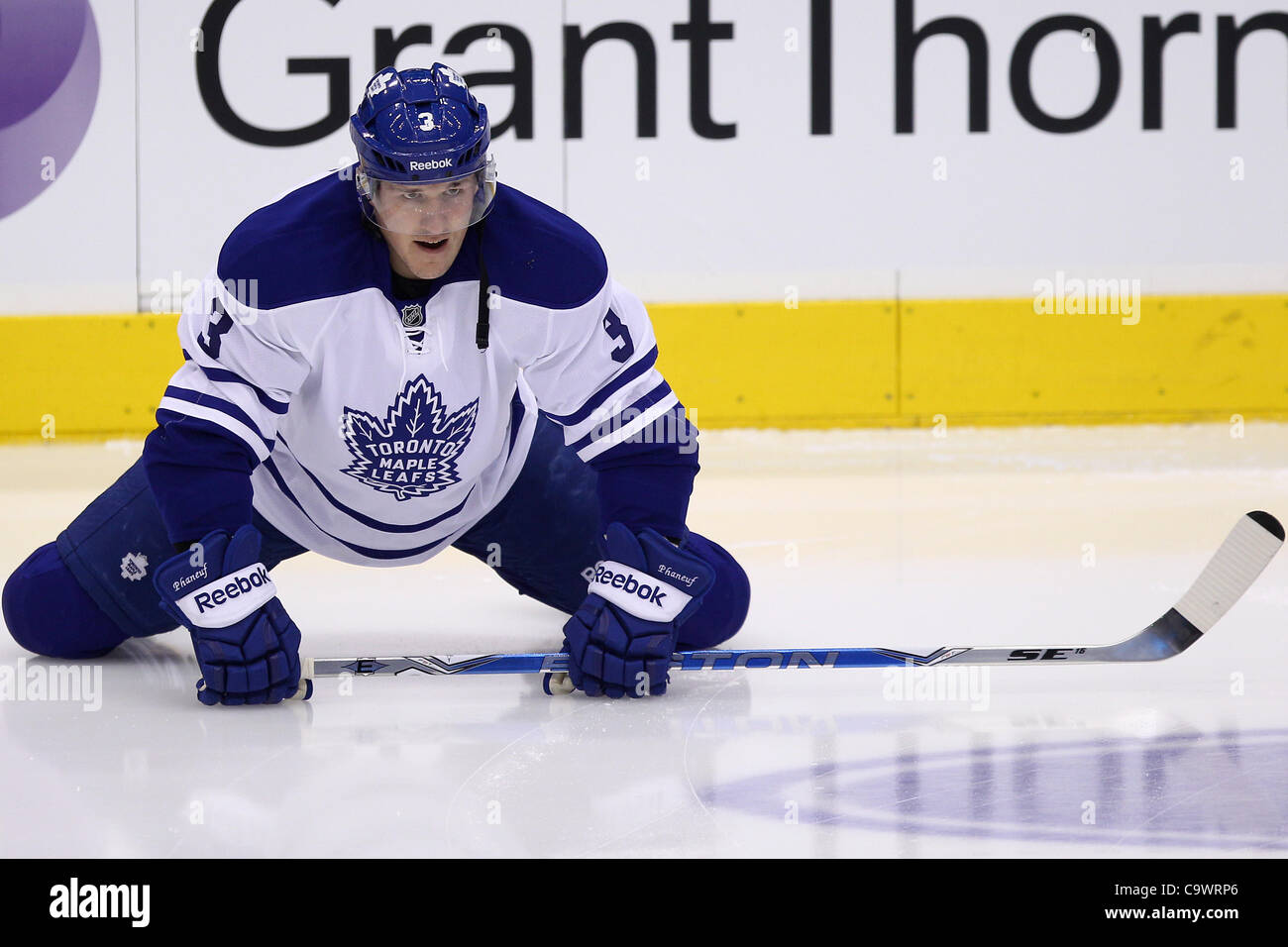 Feb. 25, 2012 - Toronto, Ontario, Canada - Toronto Maple Leaf ...