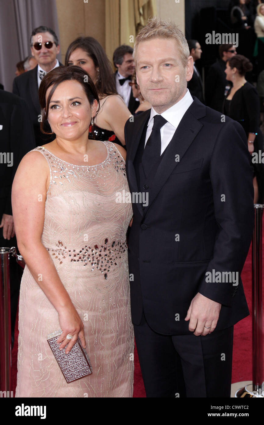 Kenneth branagh and wife lindsay brunnock hi-res stock photography and ...