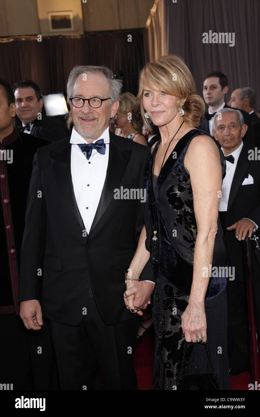 Steven Spielberg Wife Kate Capshaw High Resolution Stock Photography ...