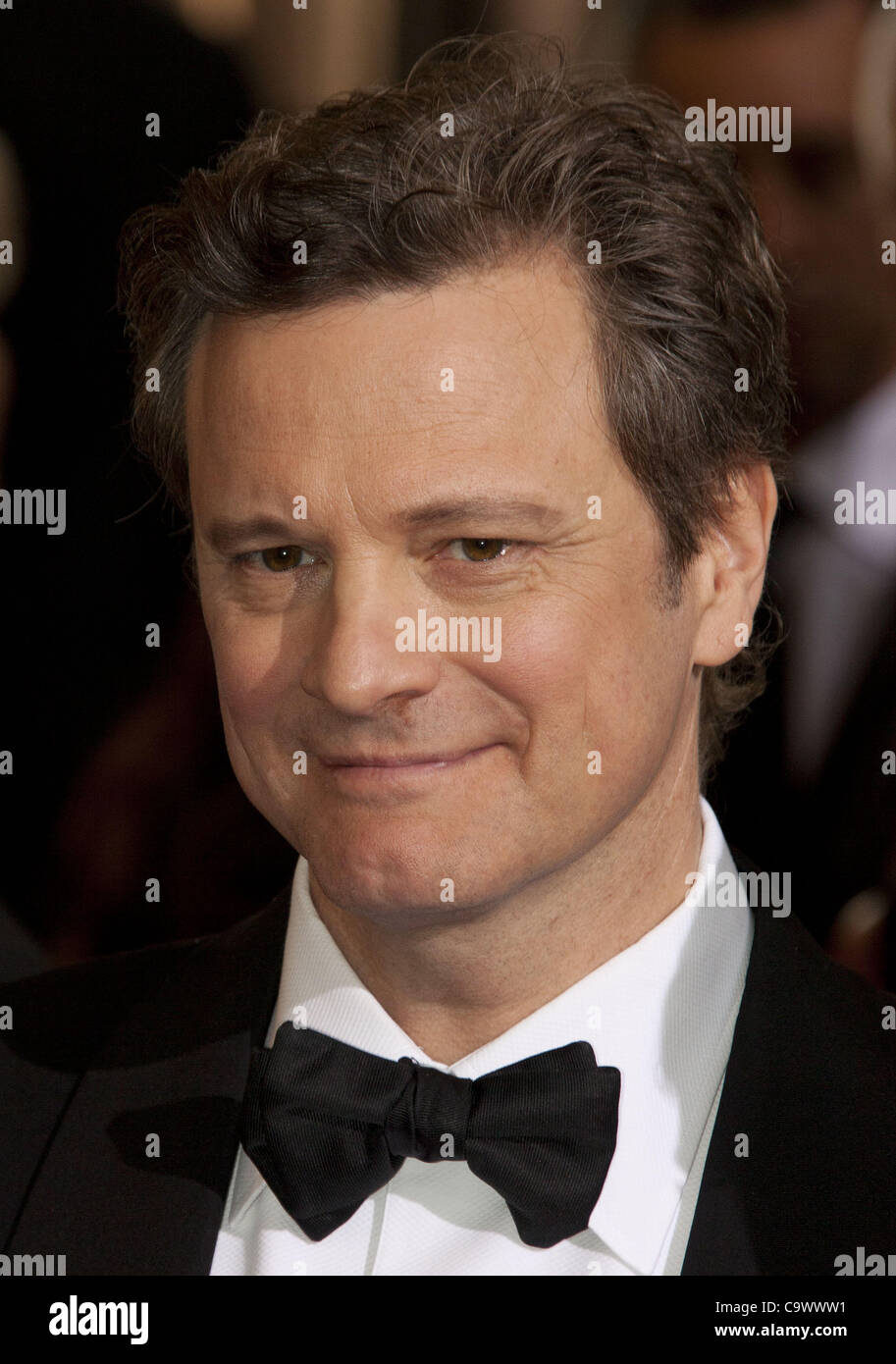 Feb. 26, 2012 - Hollywood, California, U.S - Actor Colin Firth on the ...