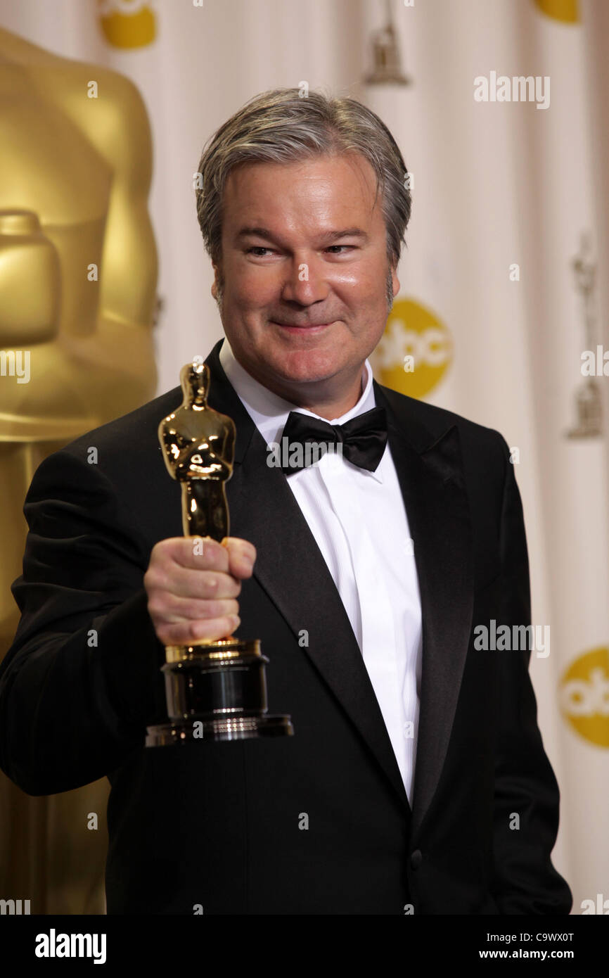 Feb. 26, 2012 - Hollywood, California, U.S. - GORE VERBINSKI with award ...