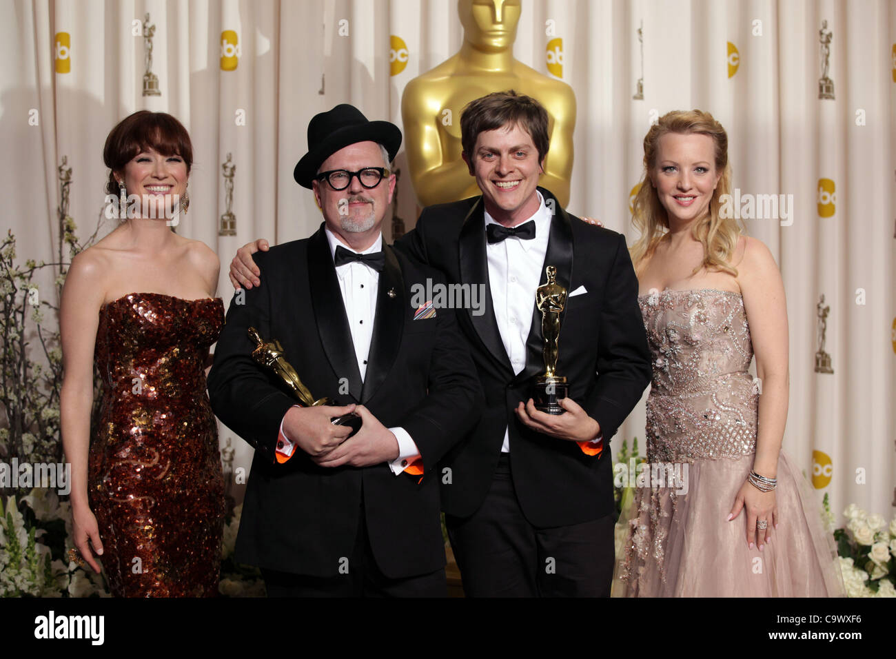 Feb. 26, 2012 - Hollywood, California, U.S. - WILLIAM JOYCE and BRANDON ...