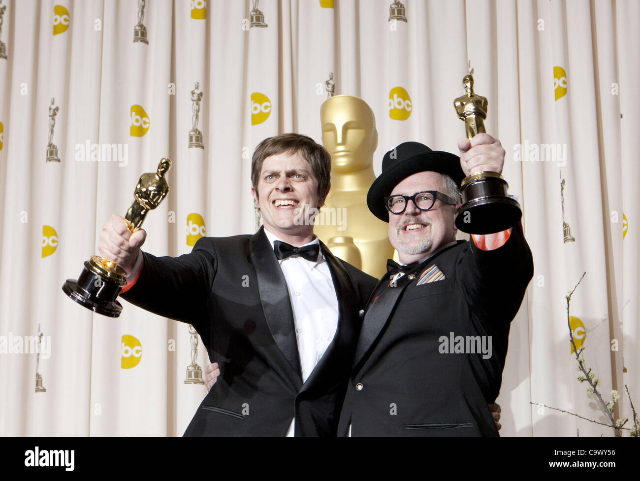 Feb. 26, 2012 - Hollywood, California, U.S - Filmmakers William Joyce ...