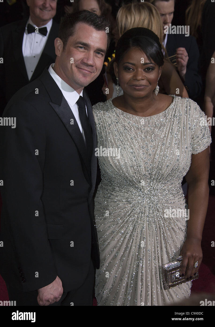 Feb. 26, 2012 - Hollywood, California, U.S - Tate Taylor, Octavia ...