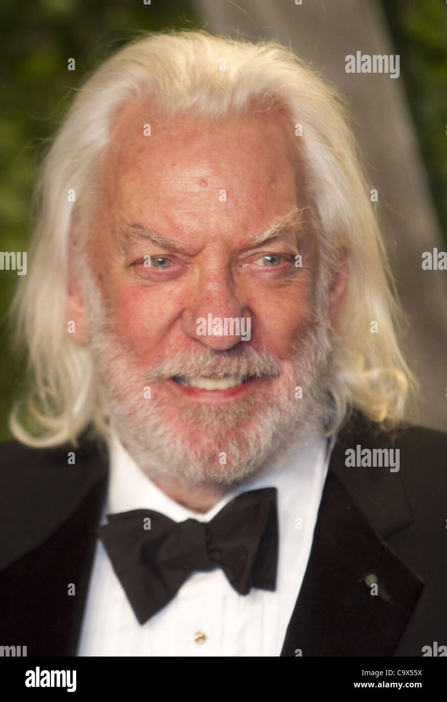 Feb. 27, 2012 - Hollywood, California, U.S - Donald Sutherland on the ...