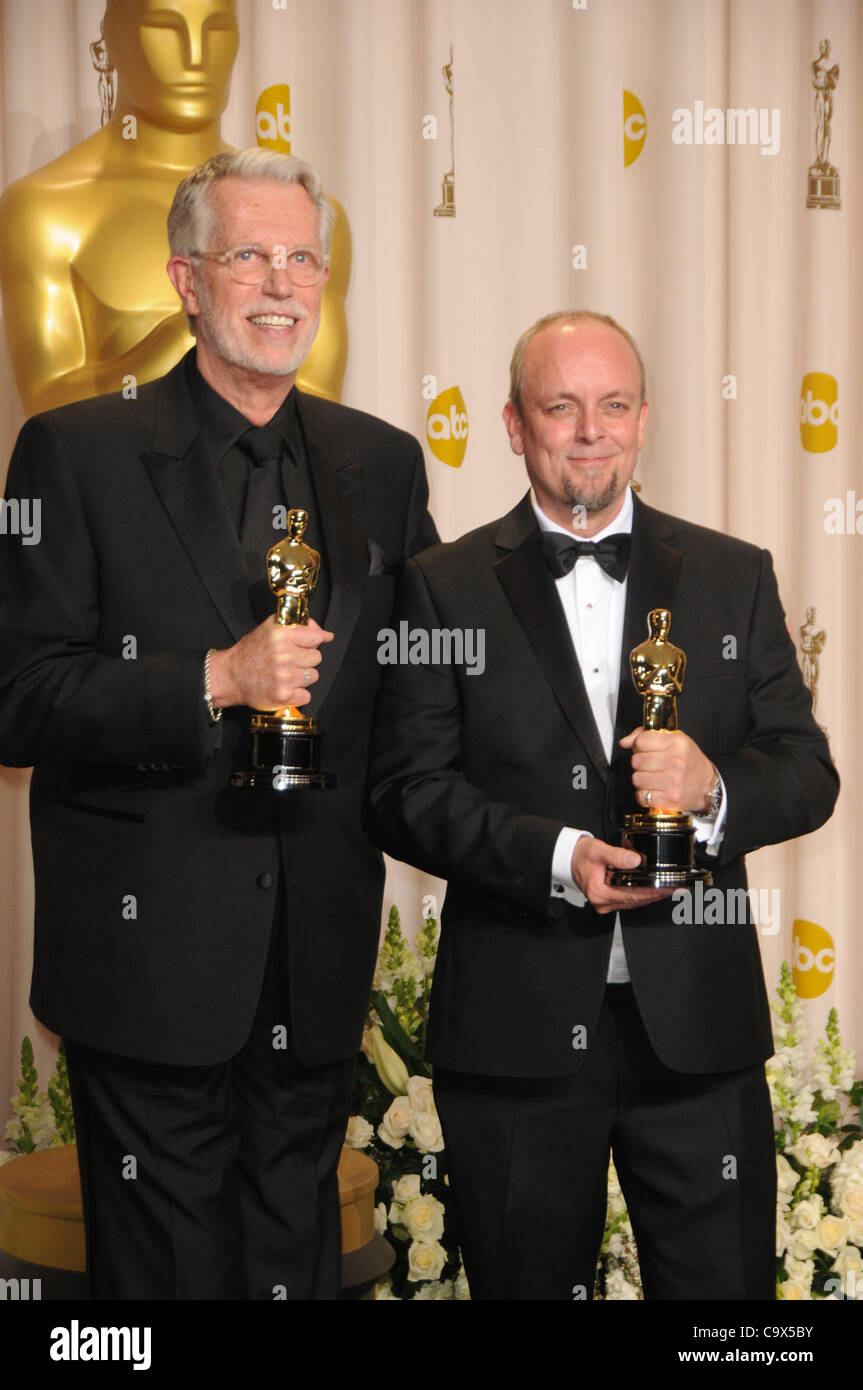 Feb. 26, 2012 - Los Angeles, California, U.S. - Mark Coulier, J.Roy ...