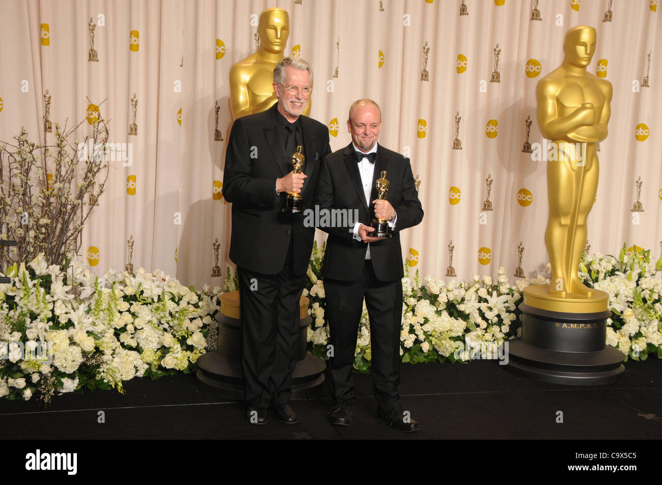 Feb. 26, 2012 - Los Angeles, California, U.S. - Mark Coulier, J.Roy ...