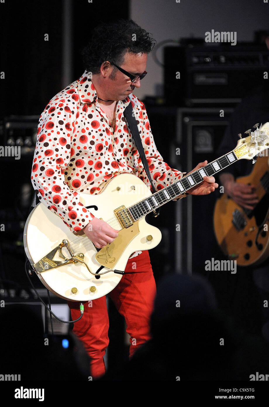Feb. 27, 2012 - Wilmington, North Carolina; USA - Guitarist LEO MORAN ...