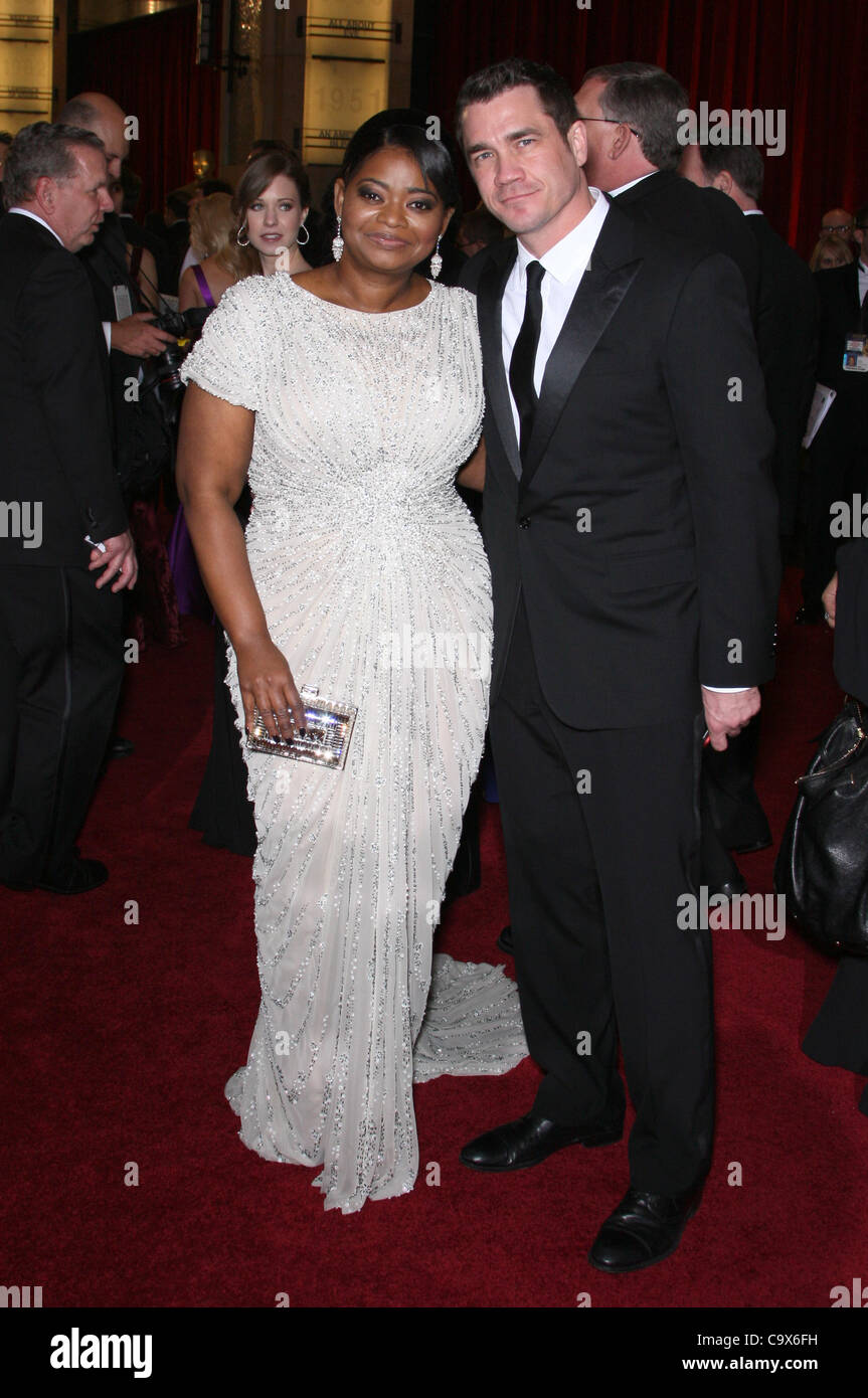 OCTAVIA SPENCER & TATE TAYLOR THE 84TH ACADEMY AWARDS ARRIVALS LOS ...