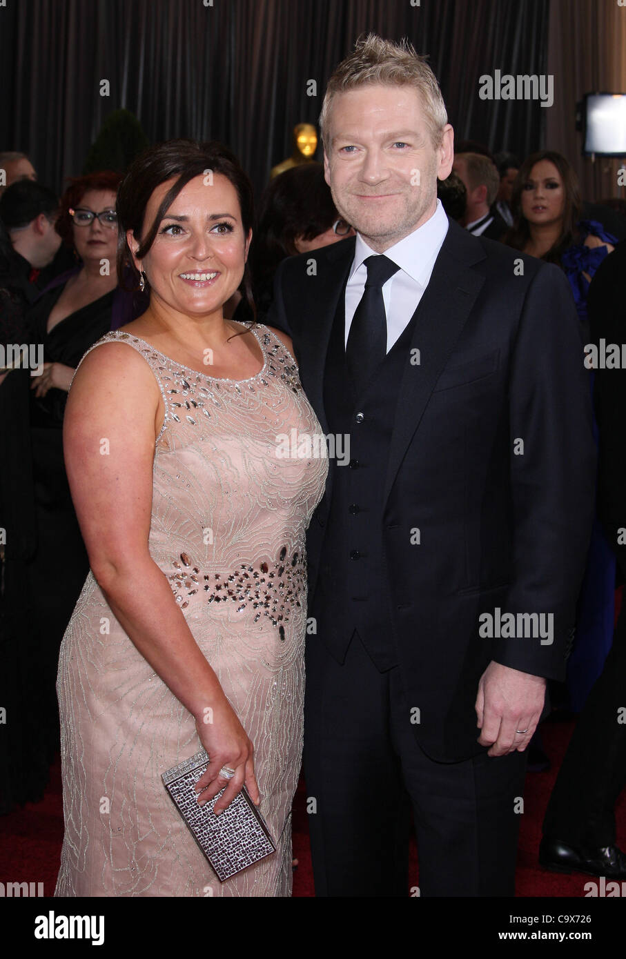 Kenneth branagh and lindsay brunnock hi-res stock photography and ...