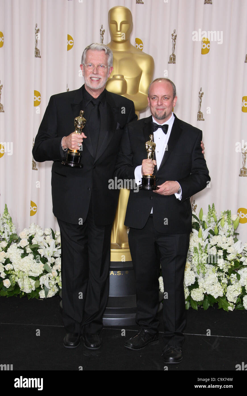 J. ROY HELLAND & MARK COULIER THE 84TH ACADEMY AWARDS PRESSROOM LOS ...