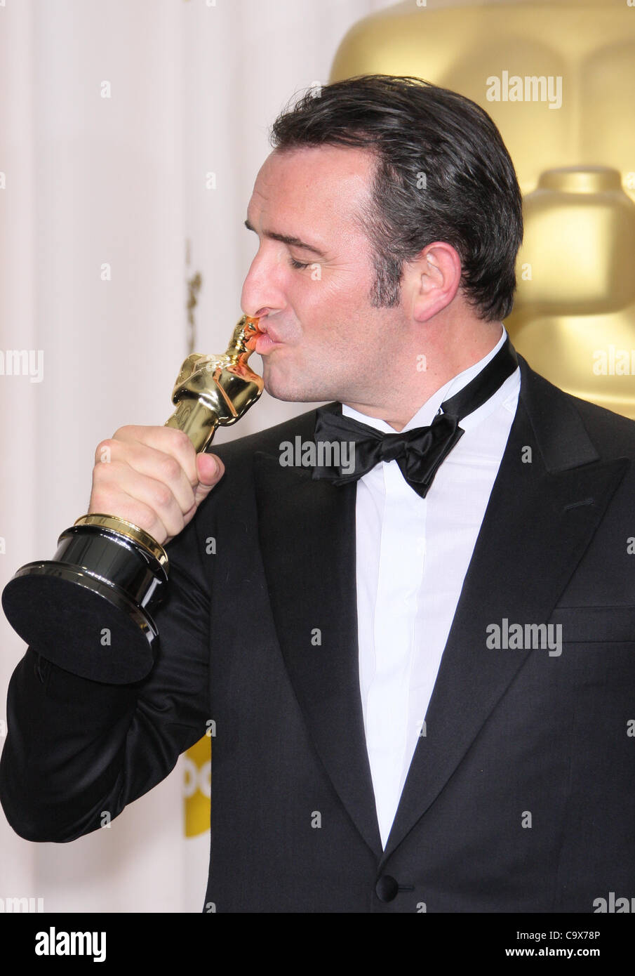 JEAN DUJARDIN THE 84TH ACADEMY AWARDS PRESSROOM LOS ANGELES CALIFORNIA ...