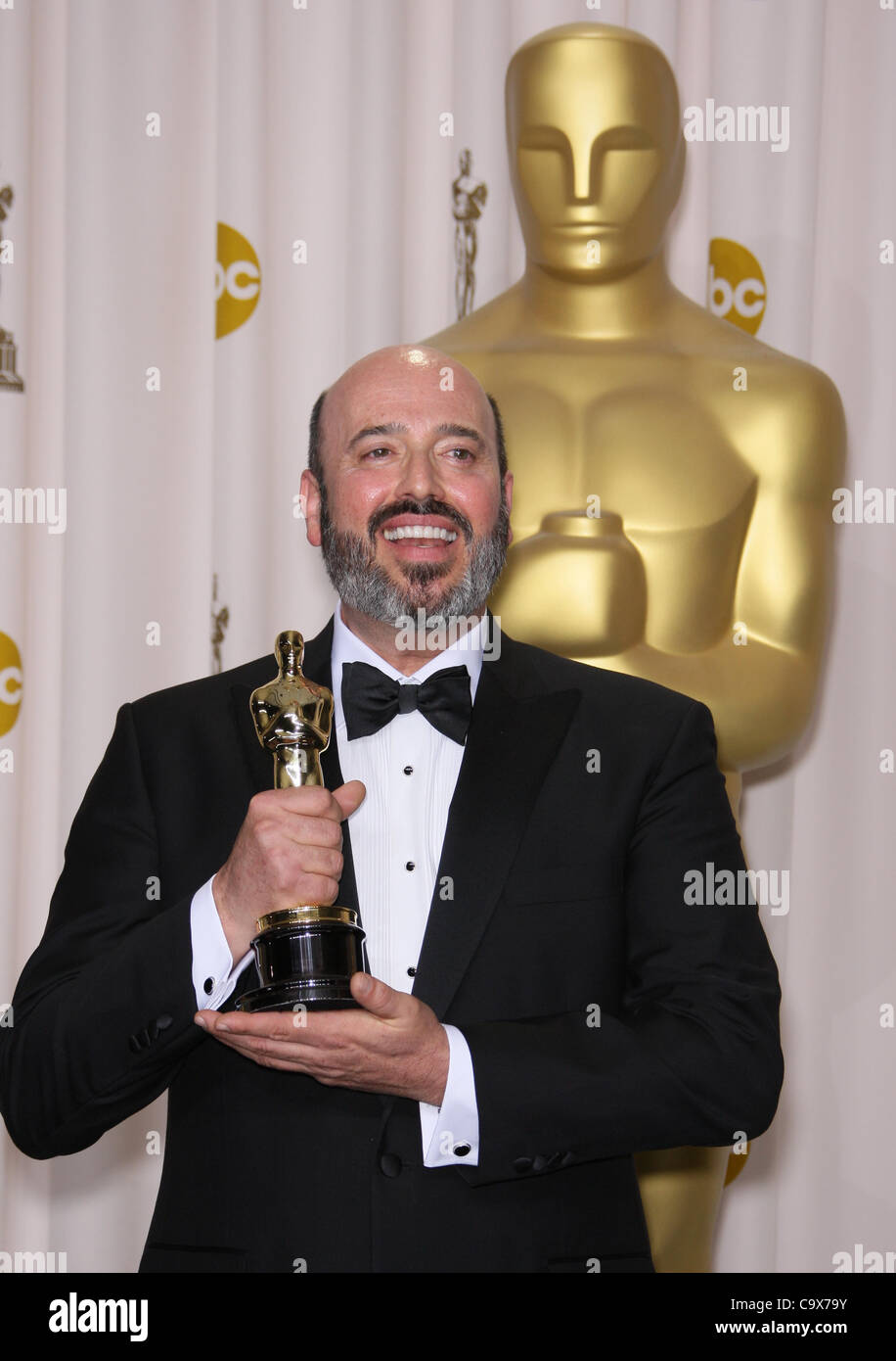 MARK BRIDGES THE 84TH ACADEMY AWARDS PRESSROOM LOS ANGELES CALIFORNIA ...