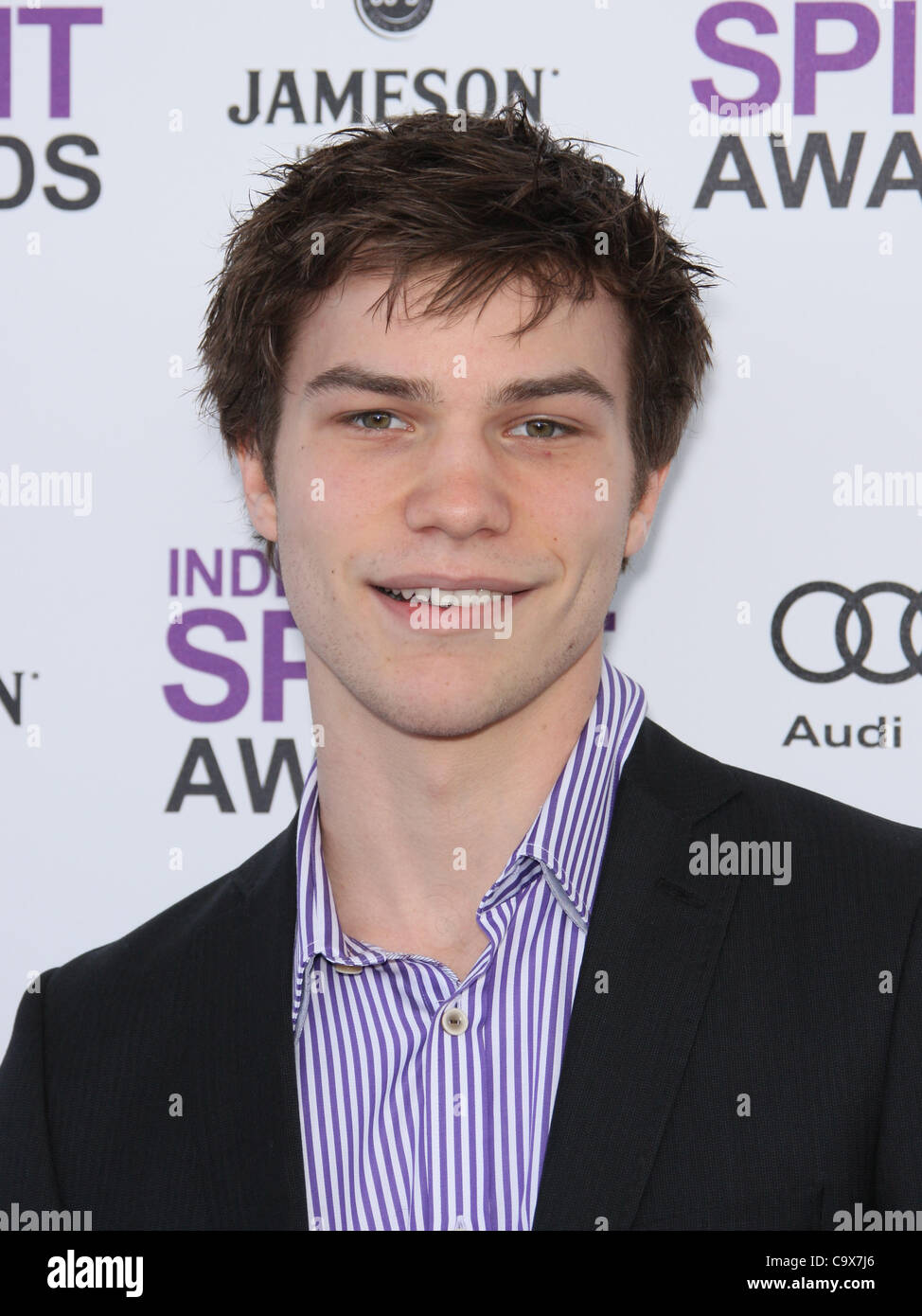 NICK KRAUSE 2012 FILM INDEPENDENT SPIRIT AWARDS. ARRIVALS LOS ANGELES ...