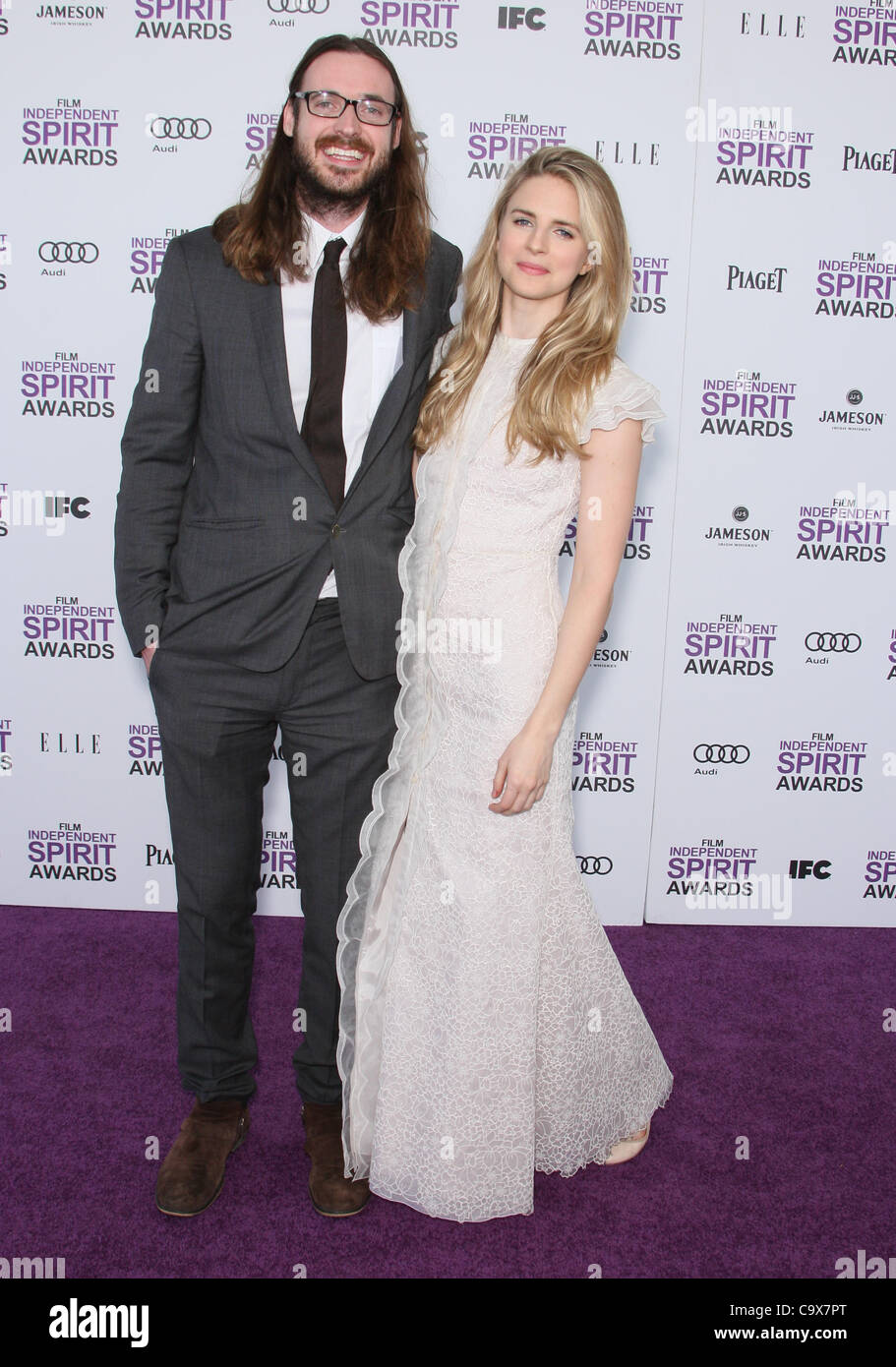 MIKE CAHILL & BRIT MARLING 2012 FILM INDEPENDENT SPIRIT AWARDS ...
