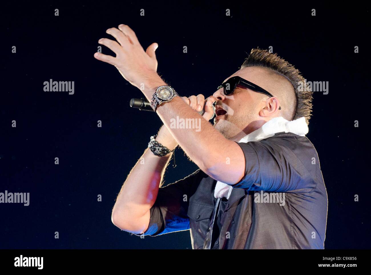 February 28th, 2012 : Tokyo, Japan – Sean Paul appears at the MTV ...