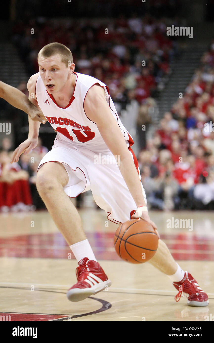 Feb. 28, 2012 - Madison, Wisconsin, U.S - Wisconsin forward/center ...