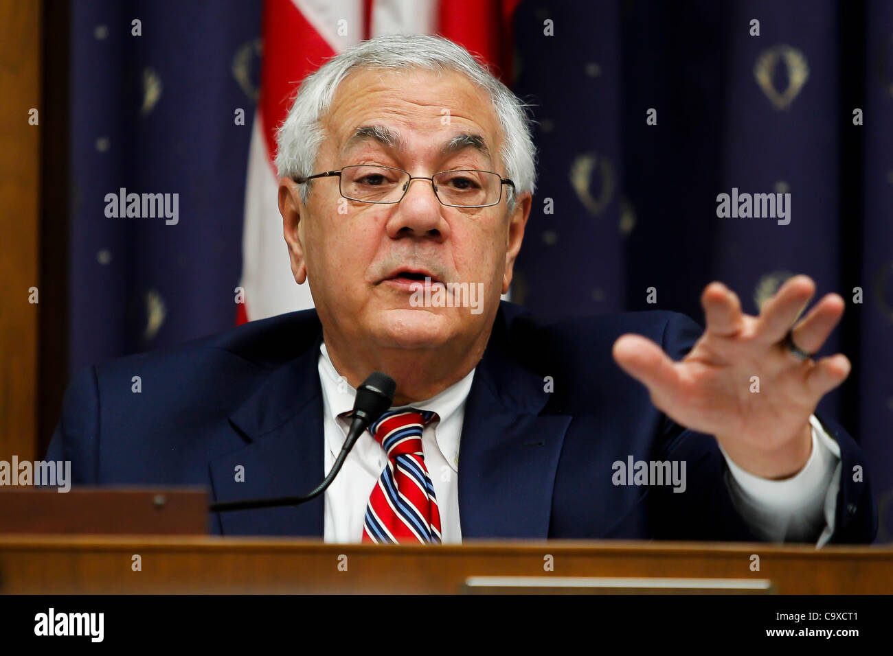 Feb. 29, 2012 - Washington, D.C, U.S. - Congressman BARNEY FRANK ...