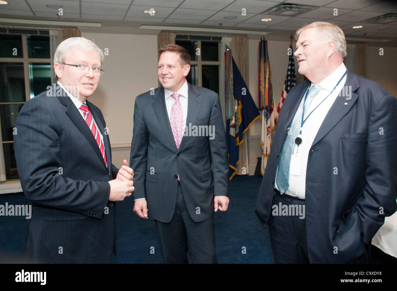 Foreign Minister Kevin Rudd meets with Dr. Peter R. Lavoy Acting ...